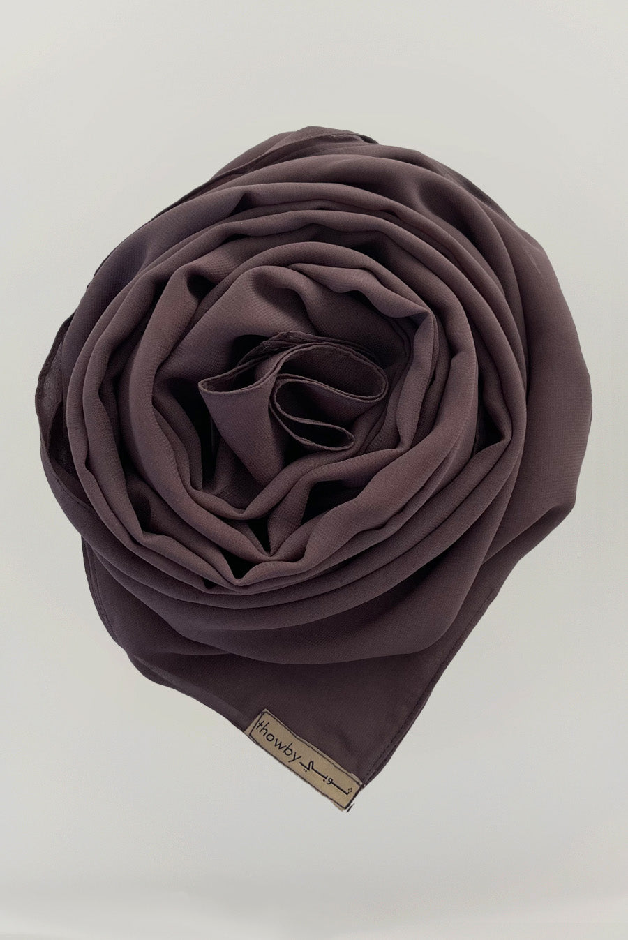 Dark Brown - Duja al lail Shayla - thowby ثـوبي